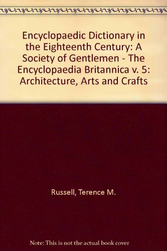 The Earliest Encyclopædia Britannica | A R T L R K
