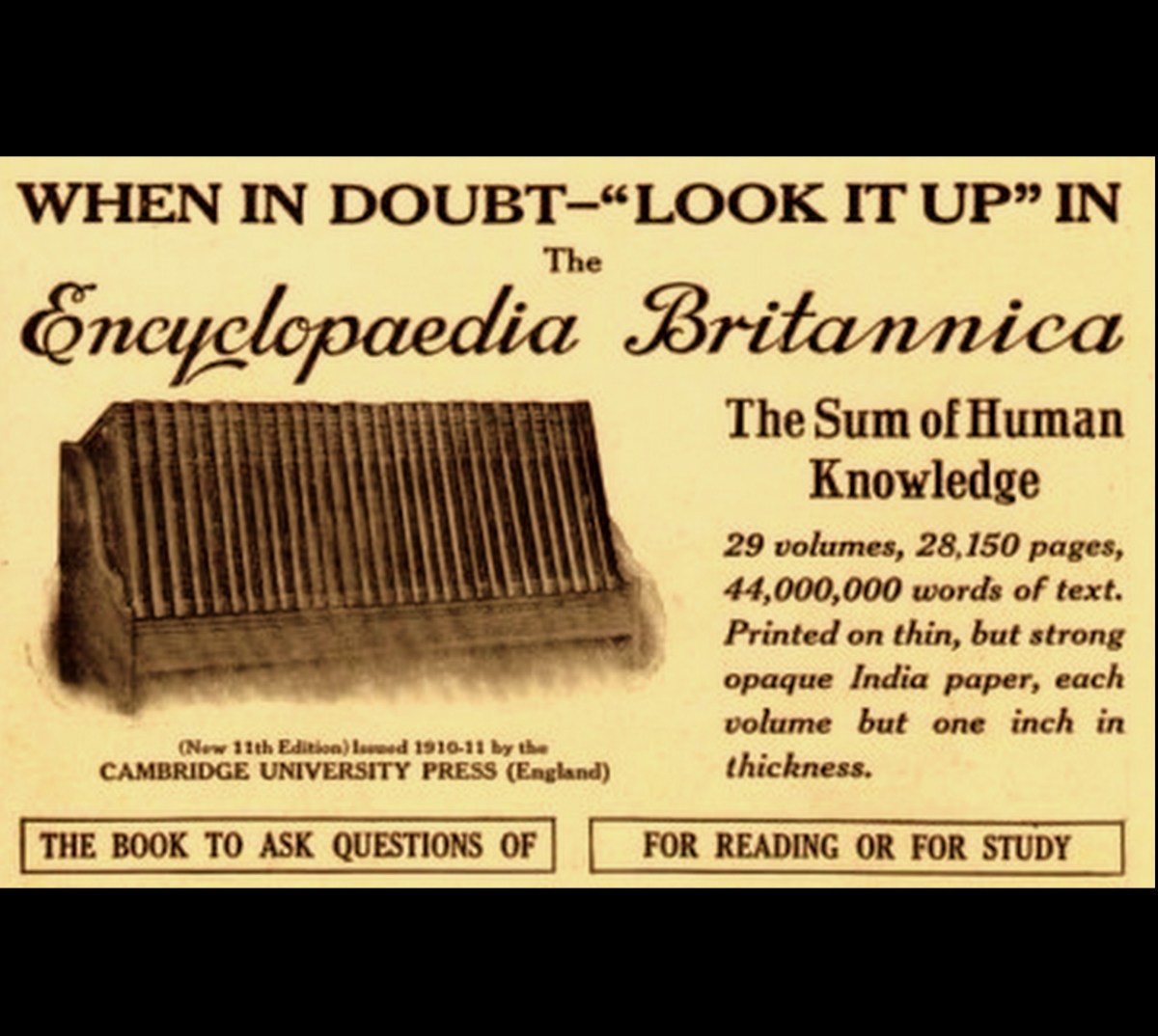 The Earliest Encyclopædia Britannica | A R T L R K